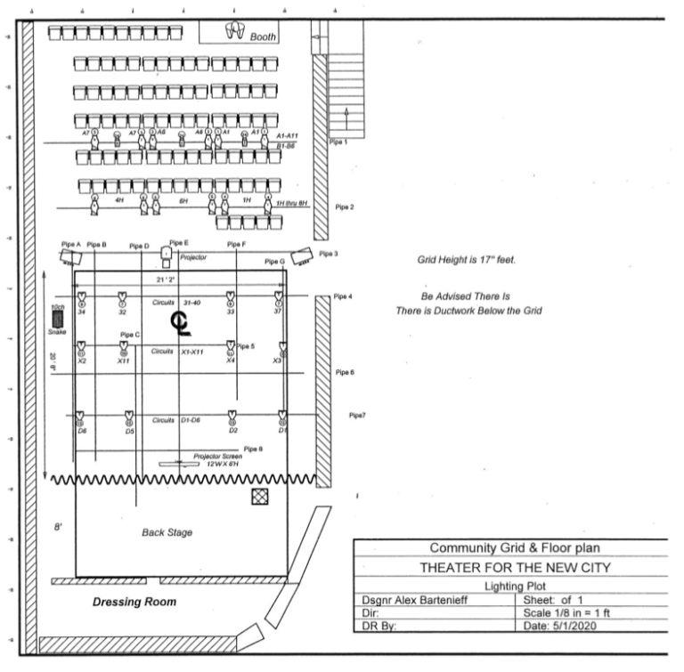 The Community Space Theater – Theater for the New City